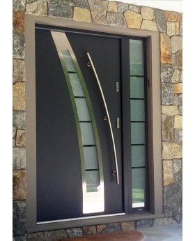 Fargo 36 DB - front door with side panel Domadeco