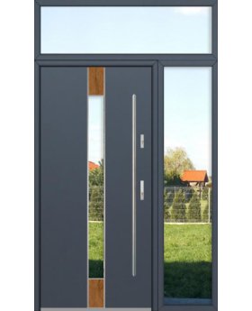 Fargo 1 - modern single front door Domadeco