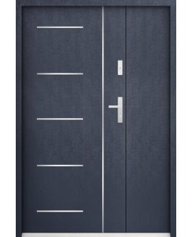 Sta Cortez - high security steel front entry door Domadeco