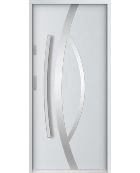 Sta Kastor Duo - external entrance door with side panel Domadeco